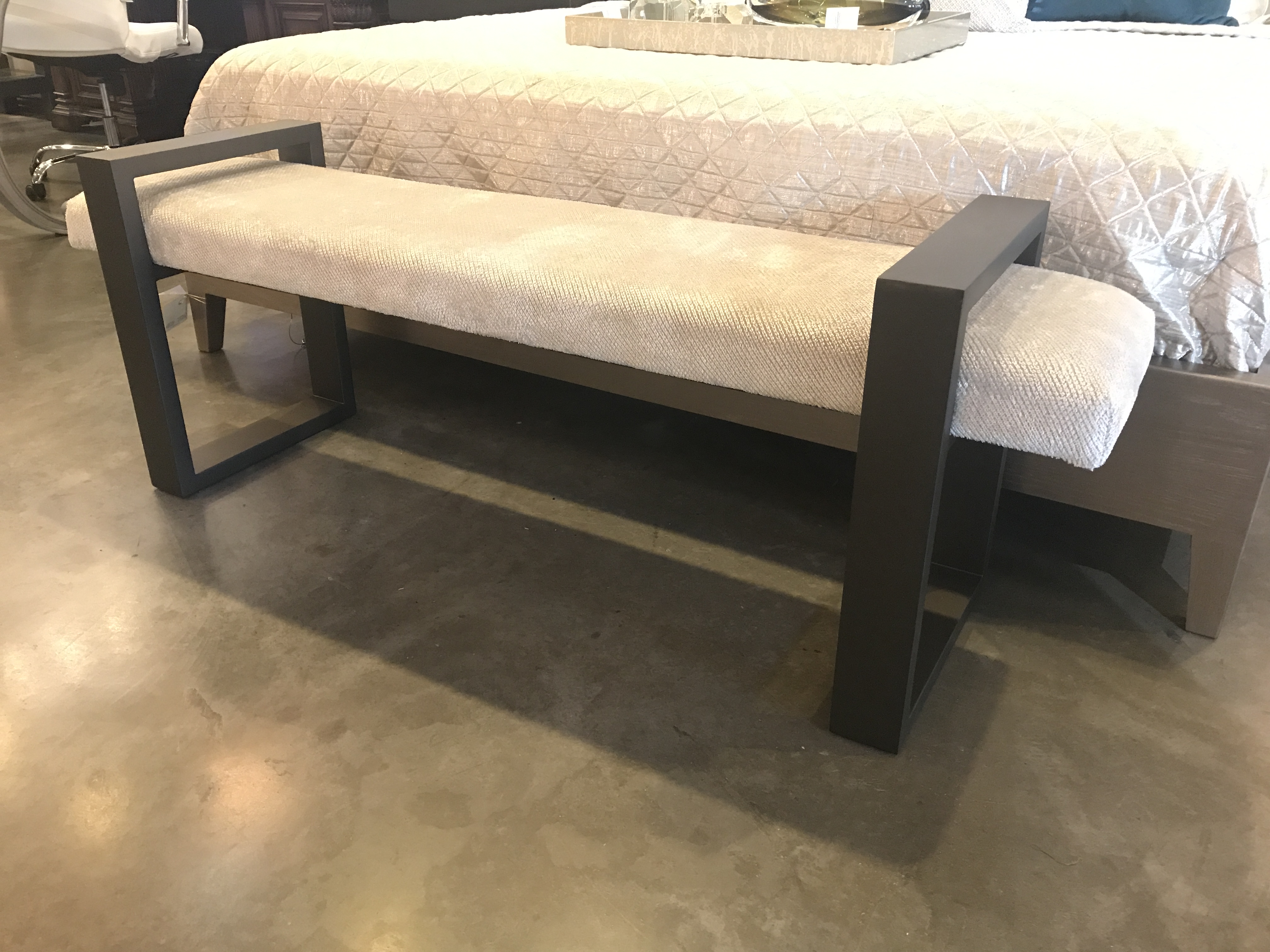 OTTOMANS & BENCHES - D'HIERRO, Custom Steel Doors and Furniture Dallas, TX