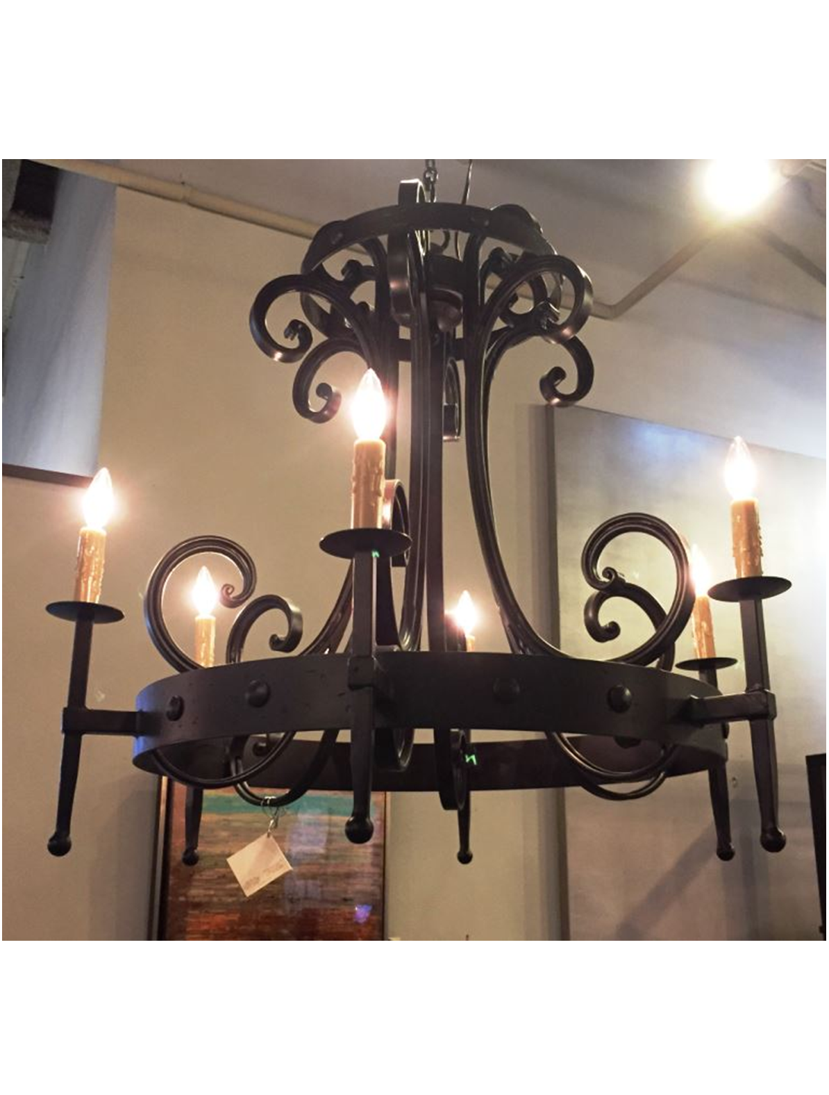 ORNAMENTAL HAND-FORGED LIGHTING - D'Hierro Iron Doors, Plano, TX