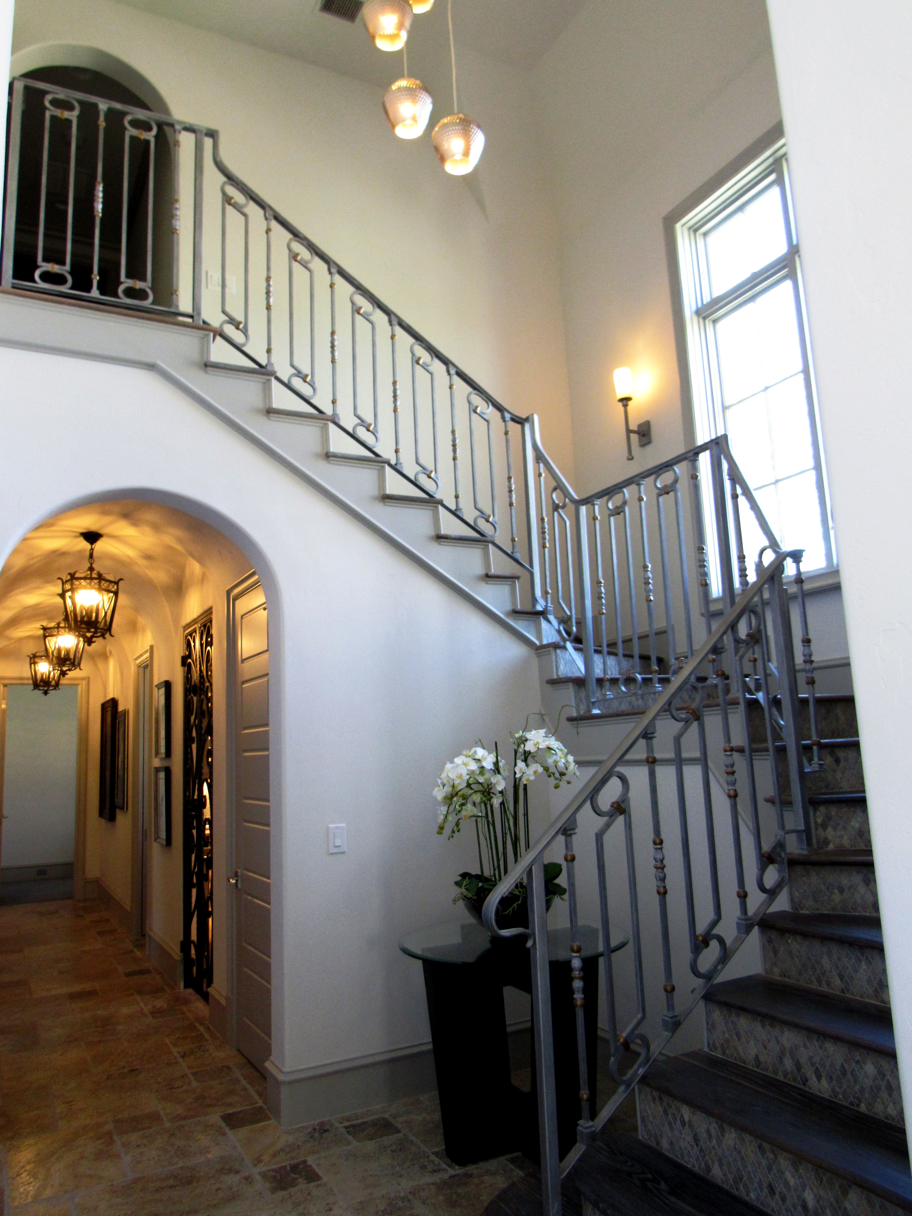 STAIR RAILINGS & BALCONIES - D'Hierro Iron Doors, Plano, TX